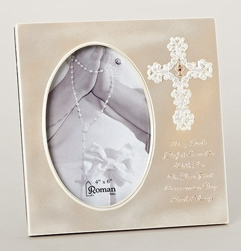 First Communion Oval Frame