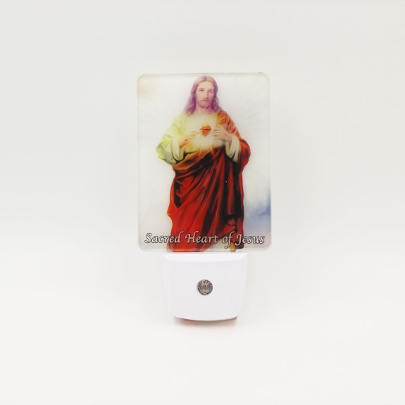 Sacred Heart of Jesus Christ LED Night Light