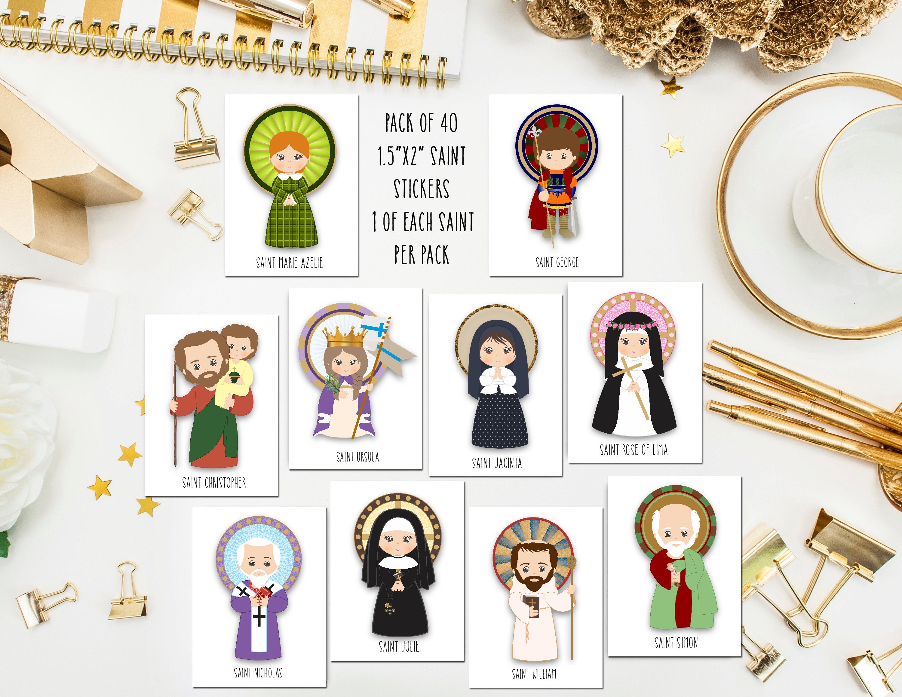 Saint Stickers 40
